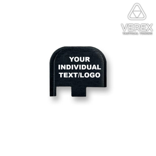 Custom Aluminum Backplates for all Glock models Gen1-Gen5