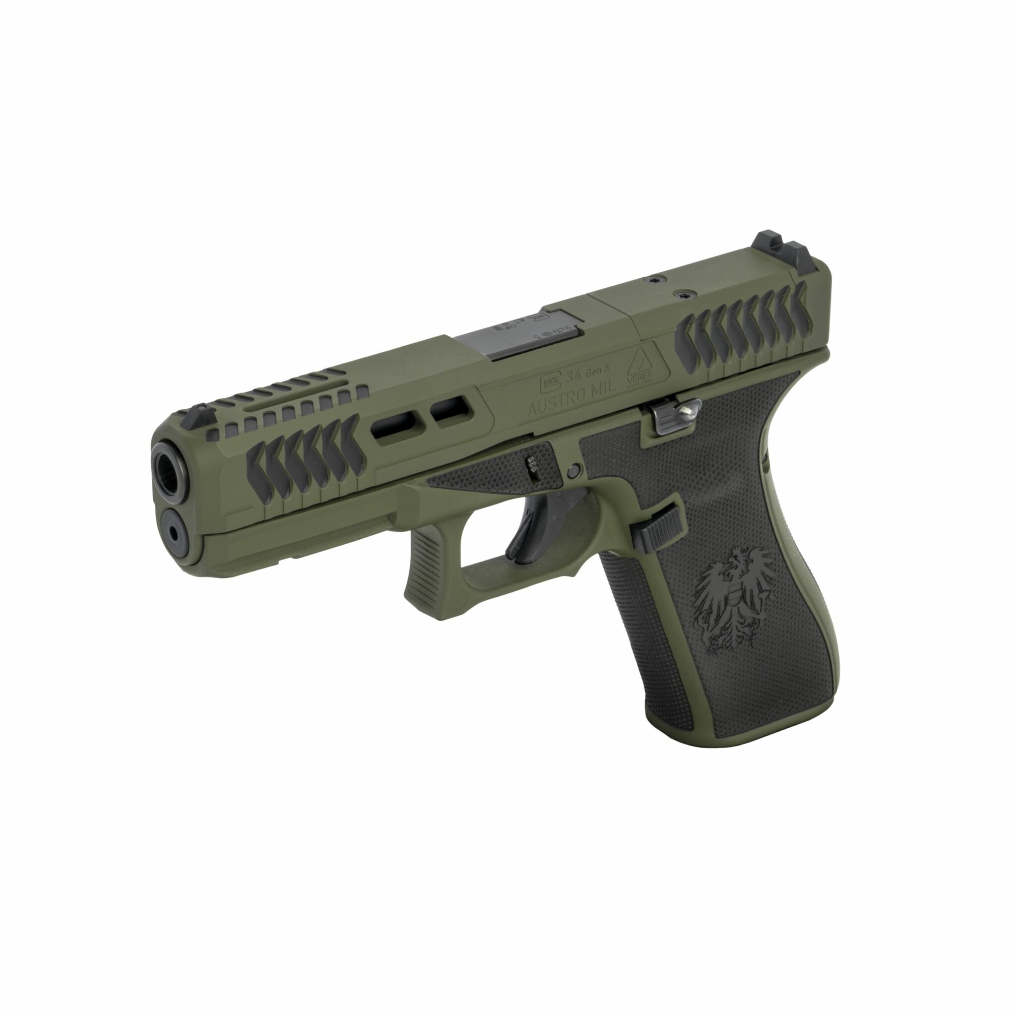 Glock 17 Gen5 + VEREX Tactical Modification "Austro Mil" – VEREX Tactical