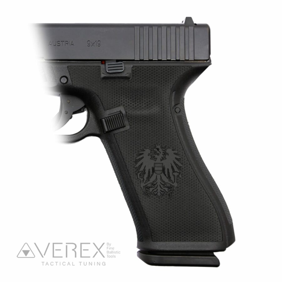 Custom Logo Stippling FULL für Glock Pistolen – VEREX Tactical
