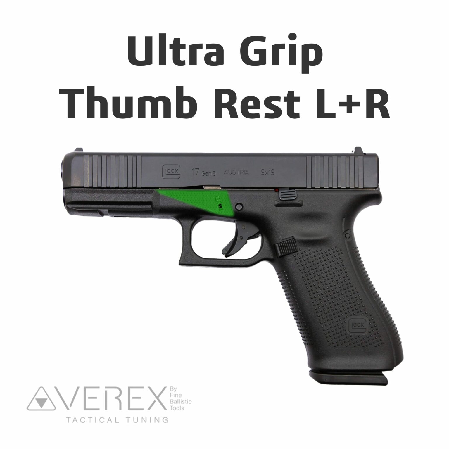 Thumb Rest Cut for Glock pistols - both sides – VEREX Tactical