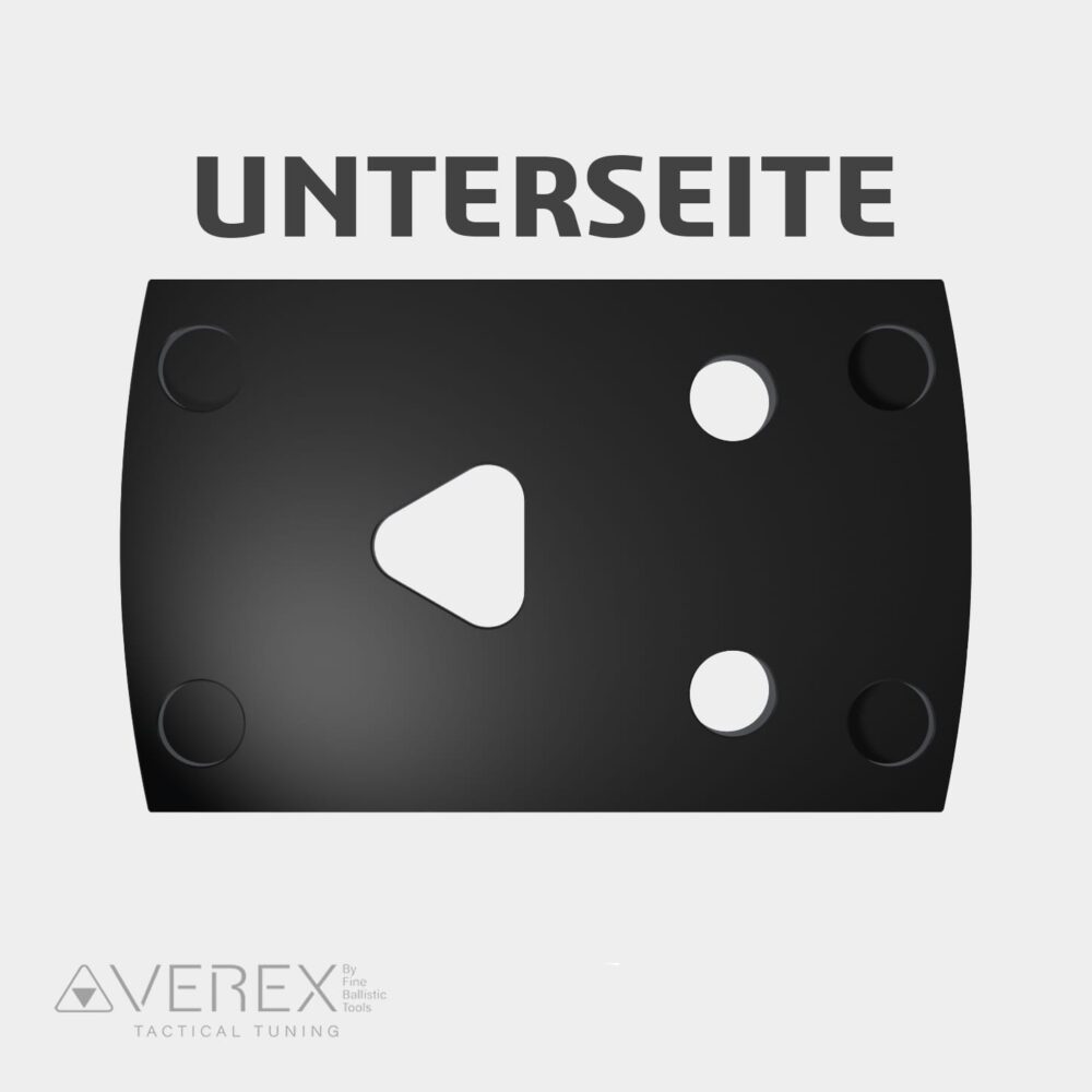 Shield RMS / RMSx / RMSw Mounting Plate for Glock Pistols* – VEREX Tactical