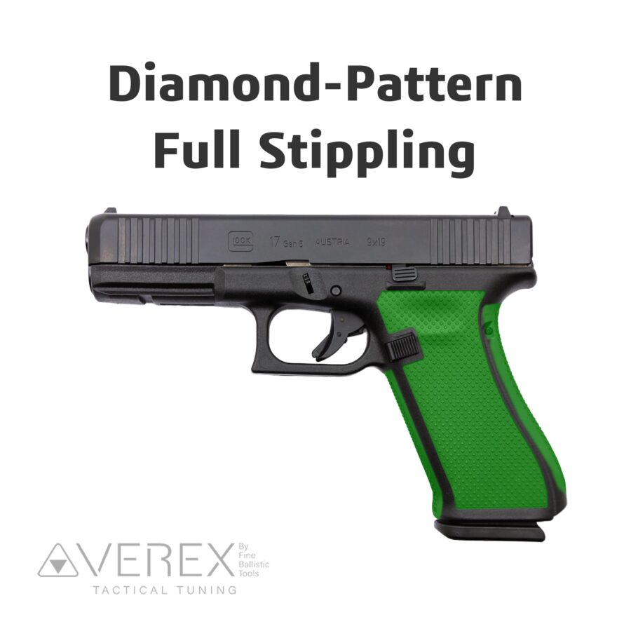 Diamond-Pattern Stippling FULL für Glock Pistolen – VEREX Tactical